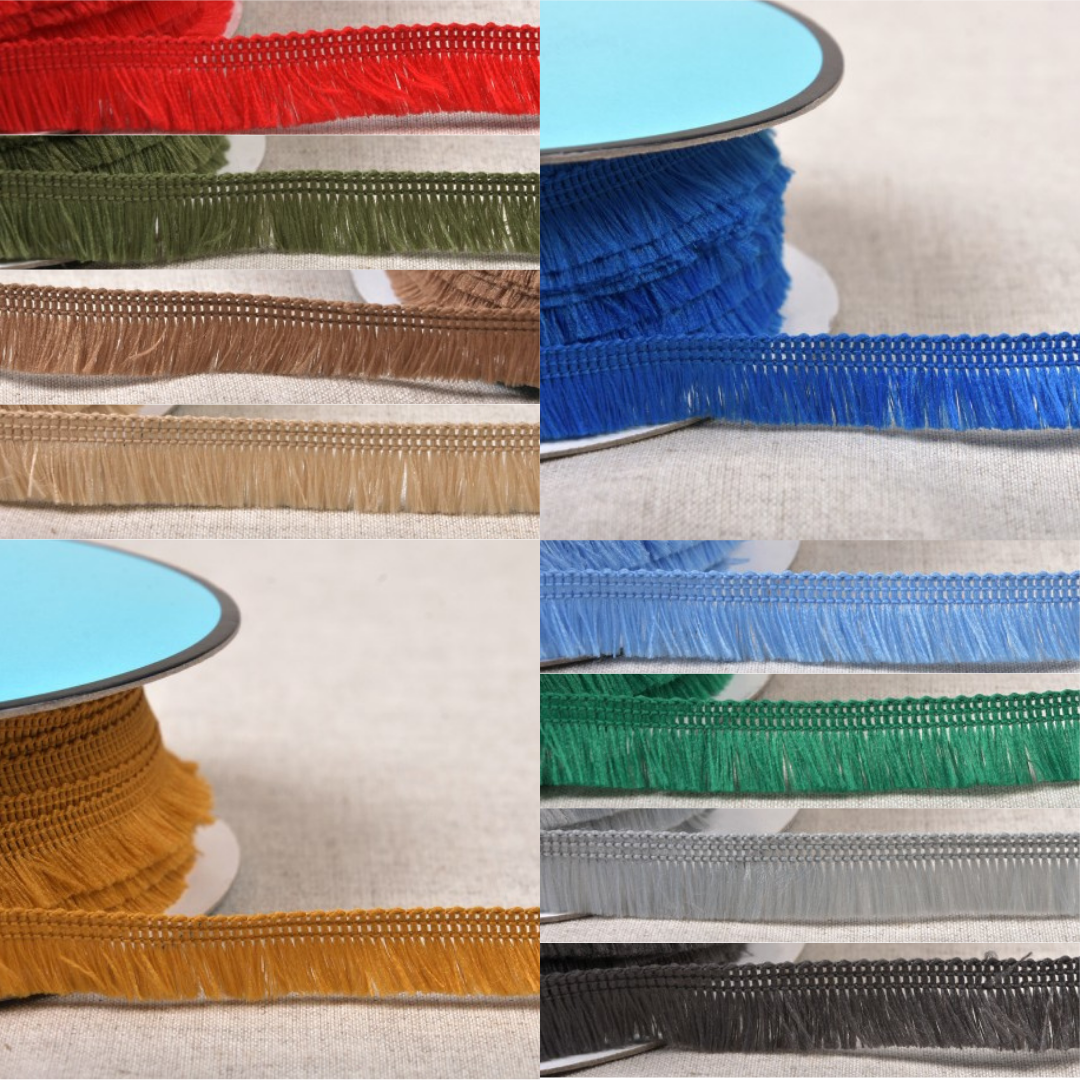 13mm Mini Polyester Brush Fringe – Hebrew Israelite Fringes for ...